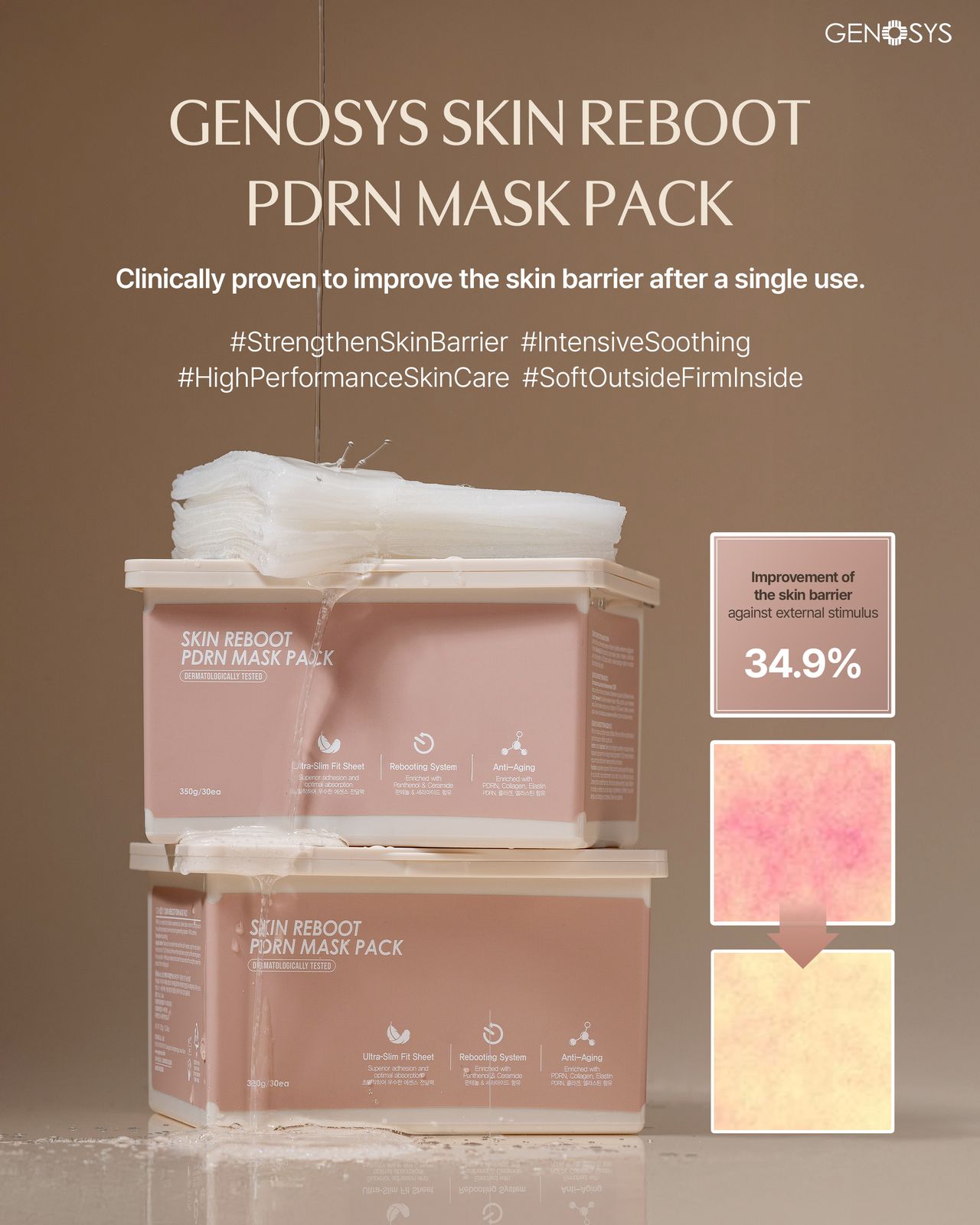 Skin Barrier Strengthening & Lifting Effect - GENOSYS Skin Reboot PDRN ...